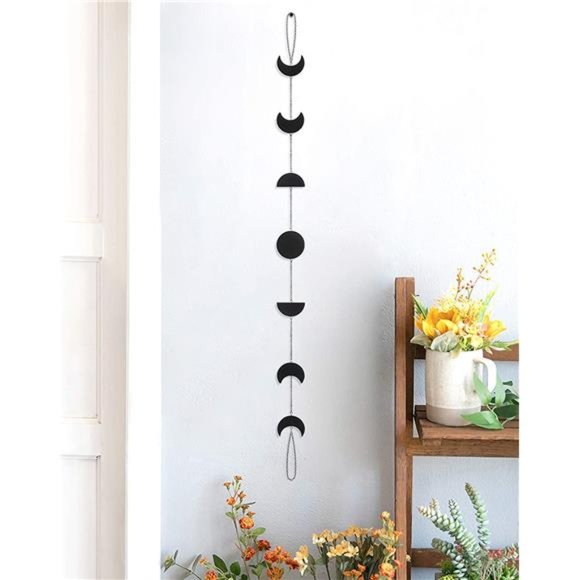 Wall Decor | Moon Phase Wall Hanging Moon Phases Wall Art Moon Garland ...